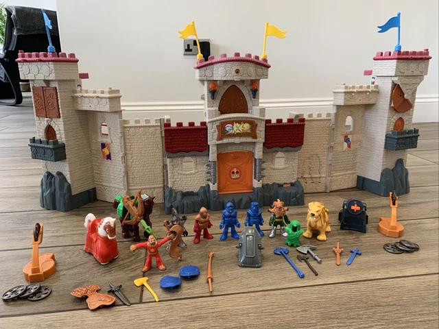 FISHER PRICE IMAGINEXT Mattel Interactive Medieval Castle and Knights £ ...