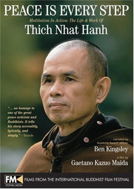 PEACE IS EVERY Step-Meditation In Action New Thich Nhat Hanh 2005 DVD £ ...
