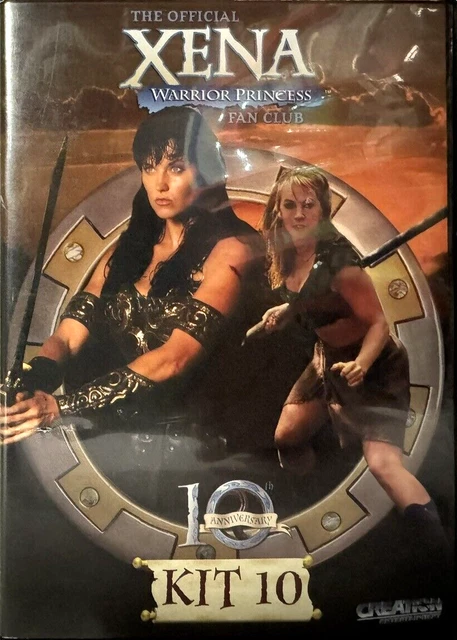 OFFICIAL XENA WARRIOR Princess DVD Fan Club 10th Anniversary Kit 10 ...