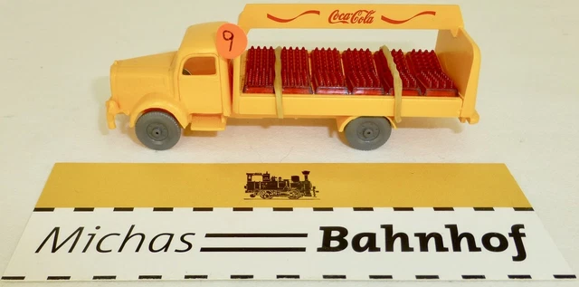 COCA COLA MERCEDES 5000 Rimorchio IMU Replica Serie H0 1:87 #9 Å EUR 45 ...