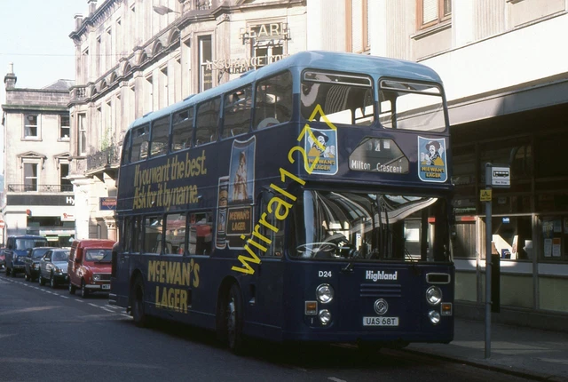 ORIGINAL BUS SLIDE Highland Scottish Fleetline UAS68T £3.50 - PicClick UK