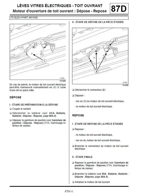 MANUEL ATELIER ENTRETIEN réparation technique maintenance Renault Laguna 1 - fr EUR 30,00 ...