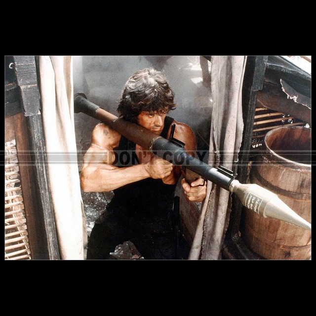 SYLVESTER STALLONE RAMBO: First Blood Part Ii 1985 Vintage Photo #2 EUR ...