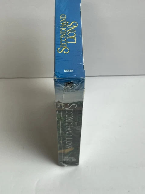SECONDHAND LIONS VHS 2004 Factory Sealed NEW Michael Caine Robert ...