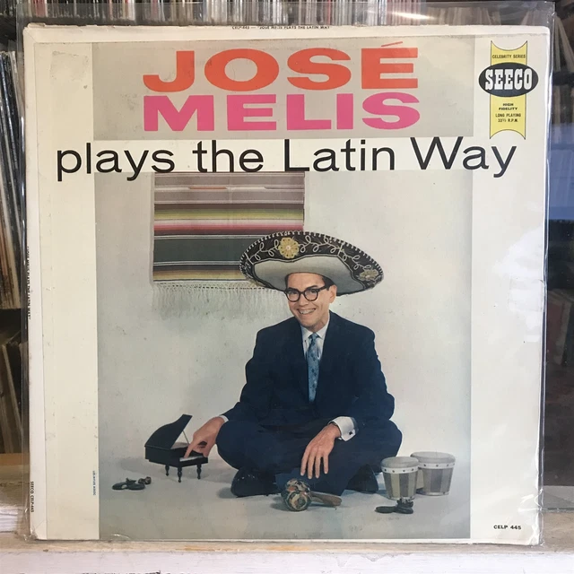 [JAZZ/LATIN]~JOSE MELIS~PLAYS THE Latin Way~[Original 1959~SEECO~Issue ...