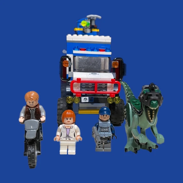 LEGO 75917 JURASSIC World Raptor Dinosaur Rampage MOC Minifigures Owen ...