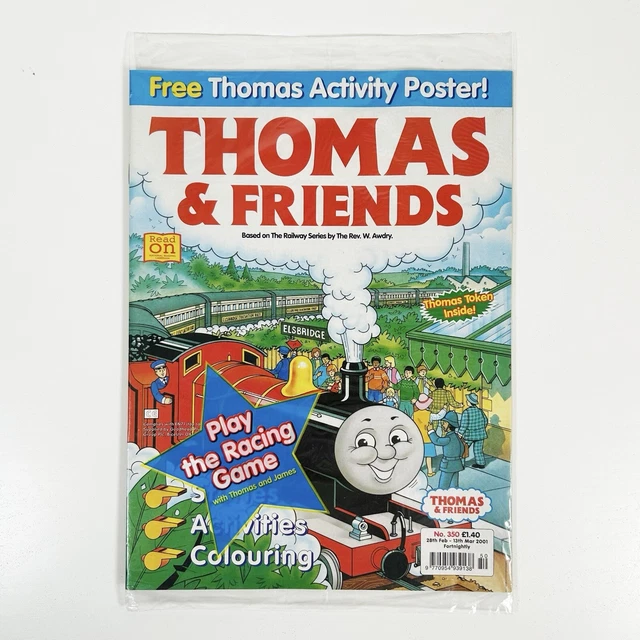 VINTAGE THOMAS THE Tank Engine & Friends Magazine Comic 2001 & FREE ...