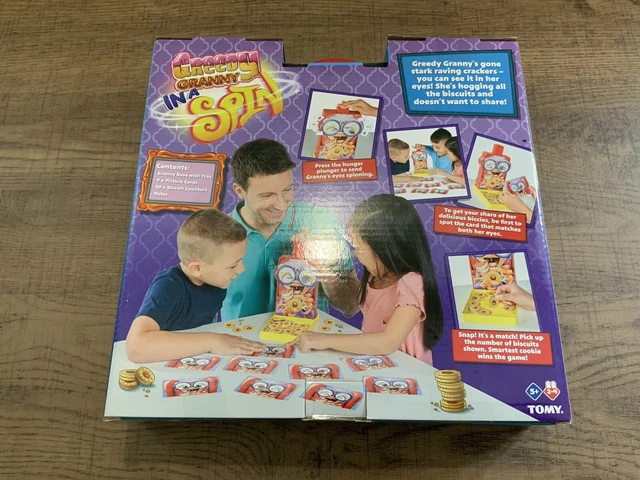 GREEDY GRANNY IN a Spin Game New Kids Fast Reaction Family Board Game ...