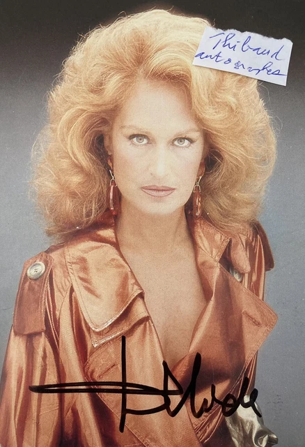 RARE BELLE CARTE Dalida autographe dédicace signé Culte 70’s Chanson Musique EUR 70,00 - PicClick FR