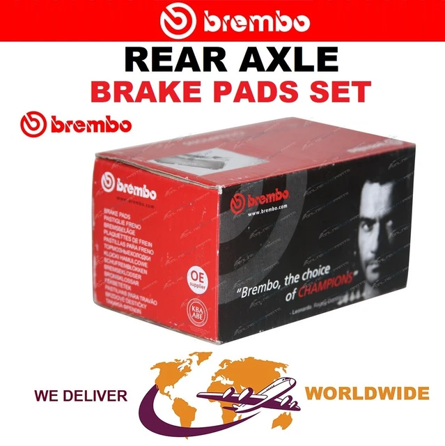 BREMBO REAR AXLE BRAKE PADS SET for MERCEDES BENZ E-Class E320 4matic ...