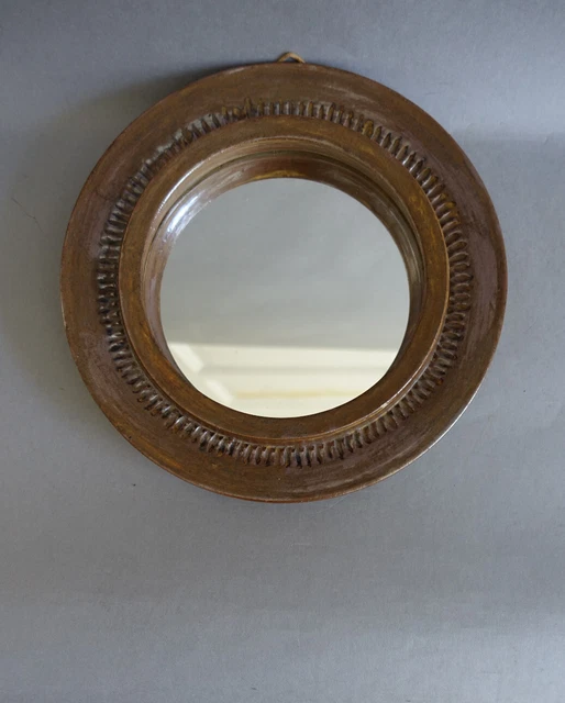 ROBERT HÉRAUD (1924-2010) miroir en grès émaillé scarifié Vintage EUR ...
