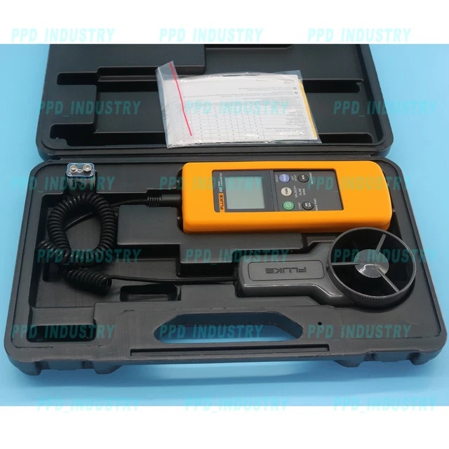 FLUKE 925 NEW Digital Anemometer Wind speed Temperature Meter F925 FREE ...