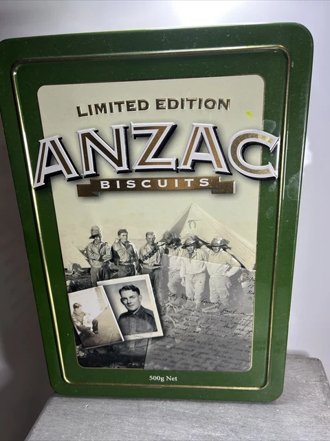 ANZAC BISCUIT LIMITED Edition Empty Collectable Tin Container ...