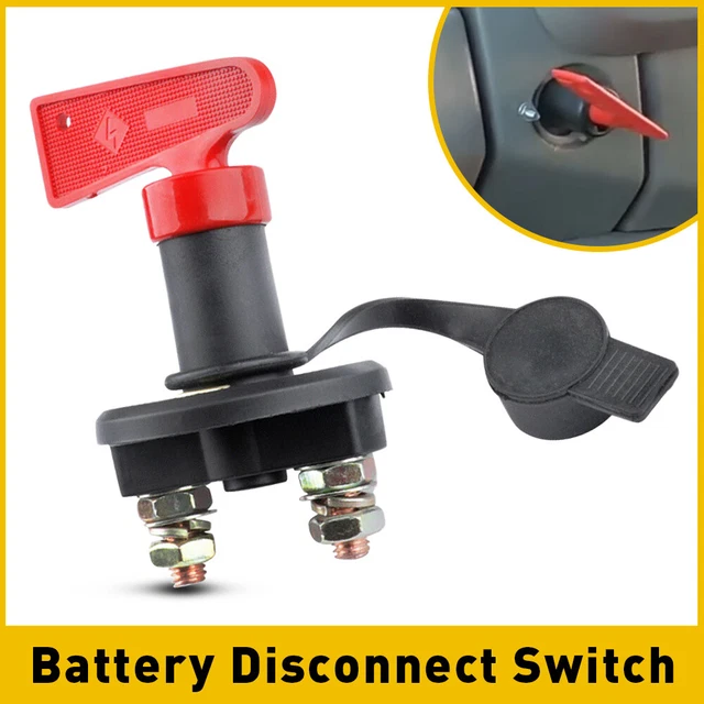 12V 200A BATTERY Isolator Disconnect Kill Switch Cut-off Marine ...