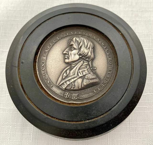 BOIS DURCI SNUFF Box with Admiral Lord Nelson Portrait Profile. £223.00 ...