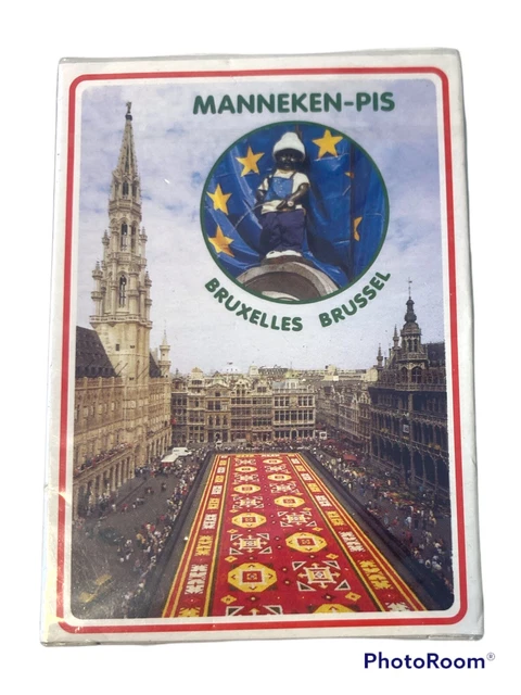 54 COSTUMES OF Manneken Pis Playing Cards Brussels Belgium Poker NEW ...