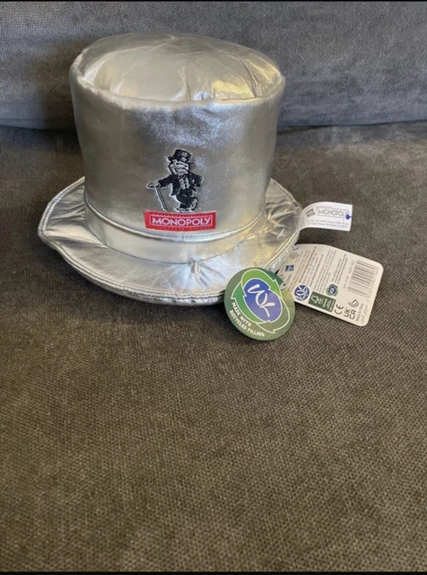 HASBRO MONOPOLY TOP Hat Plush Toy (5 Inch Height) £8.00 - PicClick UK