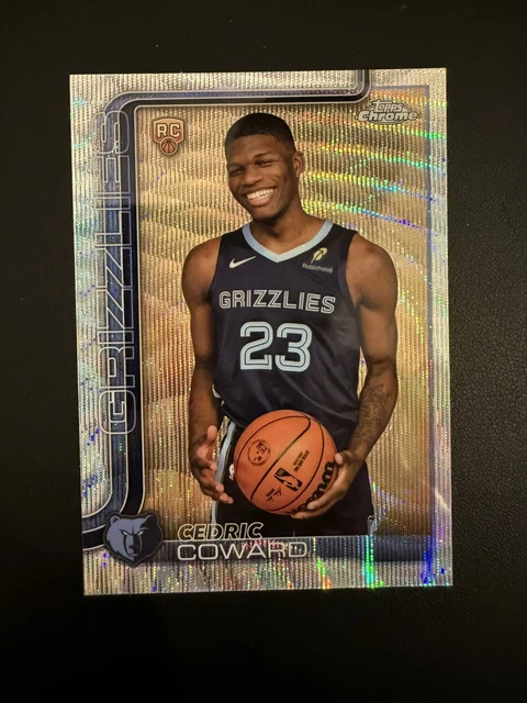 2025-26 TOPPS CHROME Cedric Coward Pulsar Rookie Card $1.35 - PicClick CA