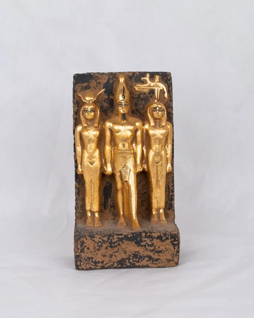 RARE ANCIENT EGYPTIAN Antiquities Statue God Osiris, Isis, Horus ...