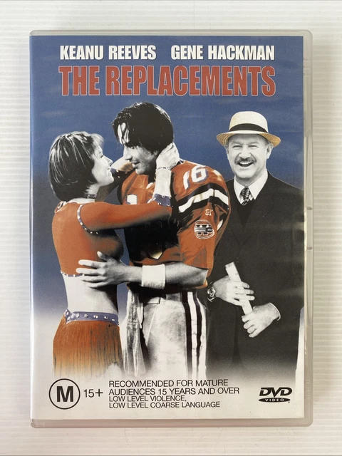 REPLACEMENTS, THE (DVD, 2000) - Keanu Reeves , Gene Hackman - VGC ...