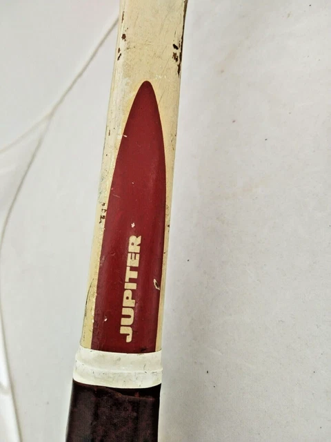 SLAZENGER JUPITER VINTAGE Wooden Tennis Racket Plus Used Dunlop Press £ ...