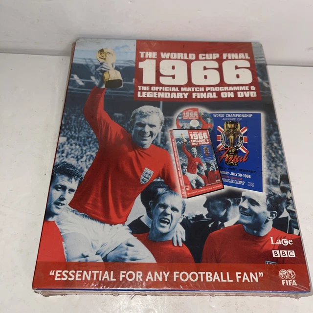 THE WORLD CUP Final 1966 Bobby Moore Official Match Programme & DVD Ltd ...