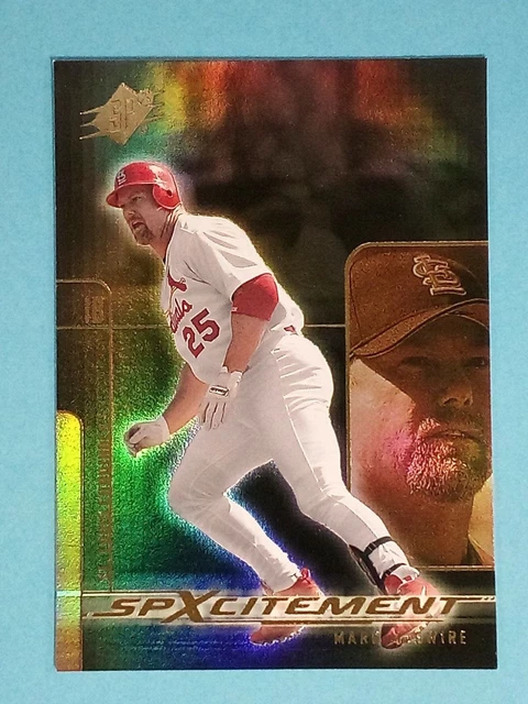 2001 UPPER DECK SPx SPXcitement Mark McGwire St Louis Cardinals #X7 EUR ...