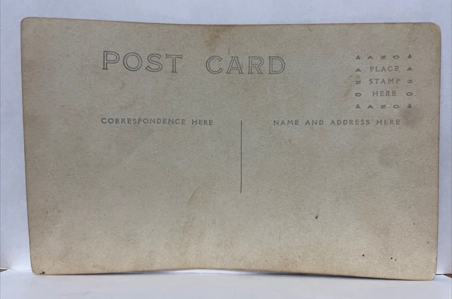 CARTOLINA RPPC UOMO Con Grande Baffo In Posizione Incrociata c1924 EUR ...