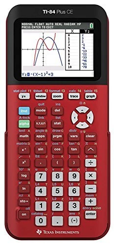 TEXAS INSTRUMENTS TI-84 Plus CE Radical Red Graphing Calculator £145.01 ...