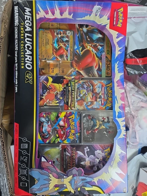 POKÉMON TCG: MEGA Lucario ex Figure Collection - New and In Hand ...