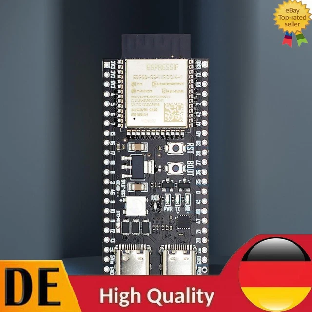 Esp32 Esp32 S3esp32 C3 Wifibt Ble Module Dual Type C Esp32 Development Board £731 Picclick Uk