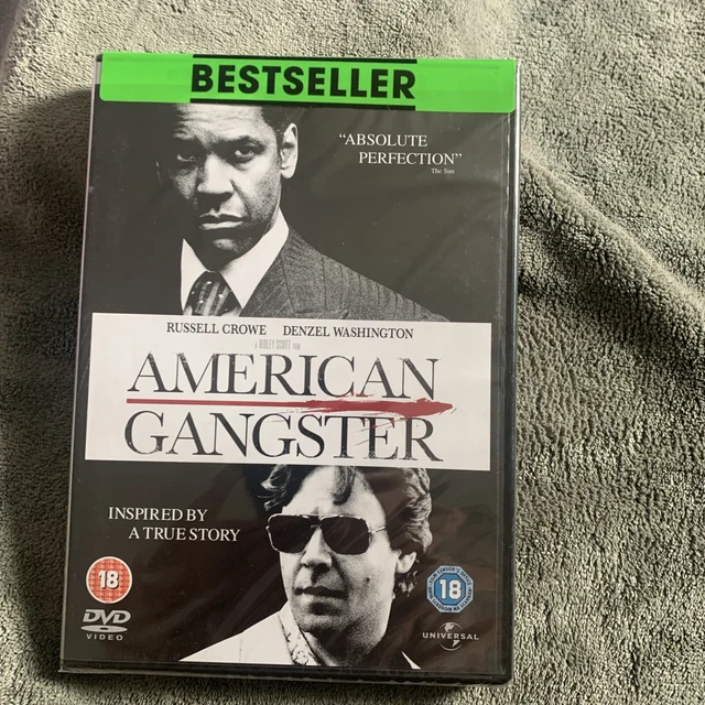 AMERICAN GANGSTER EXTENDED Edition Russell Crowe Universal Uk Dvd New ...