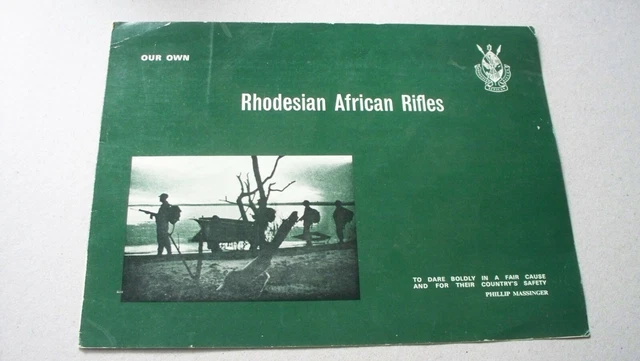 RHODESIAN AFRICAN RIFLES Museum in Rhodesia Pamphlet £25.00 - PicClick UK