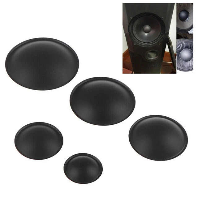2PCS 40MM/92MM AUDIO Speaker Woofer Loudspeaker Dome Paper Dust Cap ...