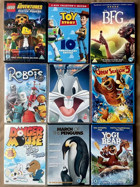 CHILDREN FAMILY DVD Job Lot BUNDLE Movies FREE P&P DISNEY Lego WB ...