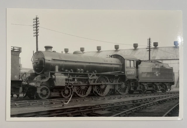 LNER RAILWAY LOCOMOTIVE Photograph - 61097 Doncaster - E249 £2.99 ...