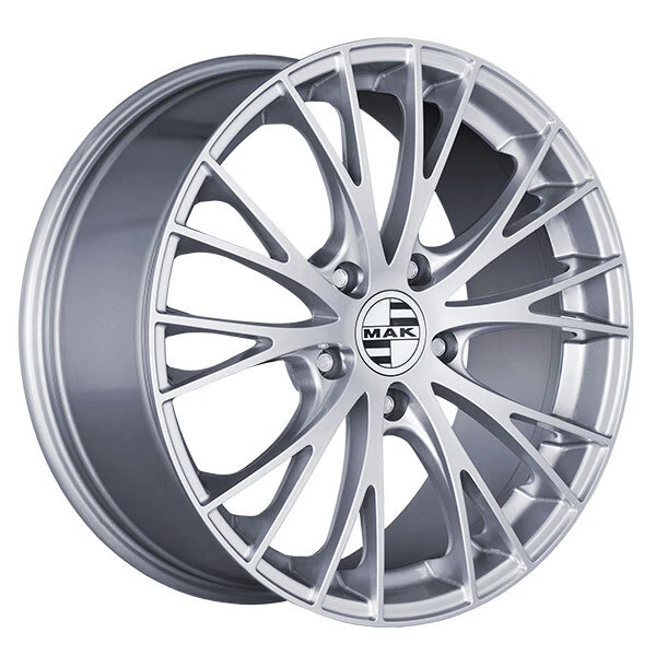 JANTES ROUES MAK Rennen Pour Citroen - Ds C5 Aircross 8X18 5X110 Silver ...