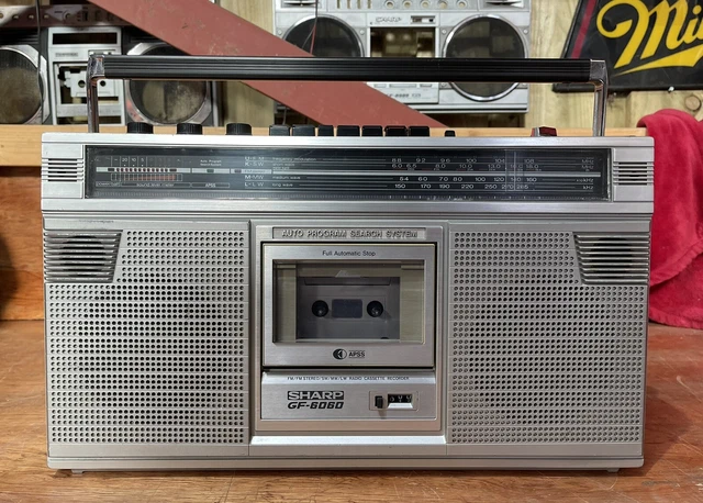 SHARP GF6060 BOOMBOX Ghetto Blaster Serviced Fully Working £19.90 ...