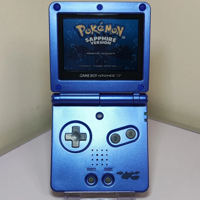 GAME BOY ADVANCE SP Console - Pokémon Kyogre Edition GBA SP - Pokemon ...