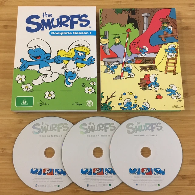THE SMURFS (1981) Season 1 One | 3-Disc Set | Australian PAL Region 4 ...