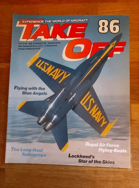 MAGAZINE - TAKE Off Aircraft Aviation Magazine Issue 86 £2.75 - PicClick UK
