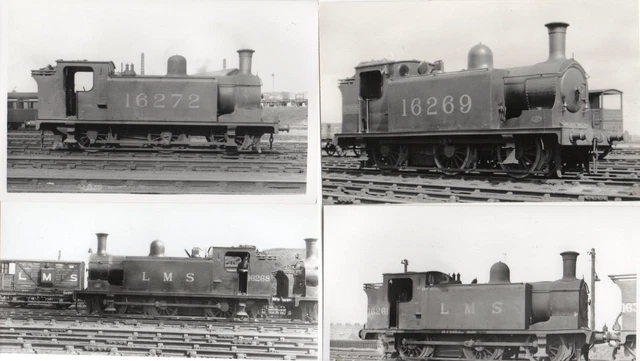 EX CALEY CLASS 3F x4 0-6-0Ts Nos 16272,16269,16268,16261 MORE DETAILS ...