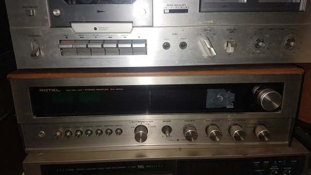 70'S ROTEL RX 600 A RECEIVER EUR 111,00 - PicClick DE
