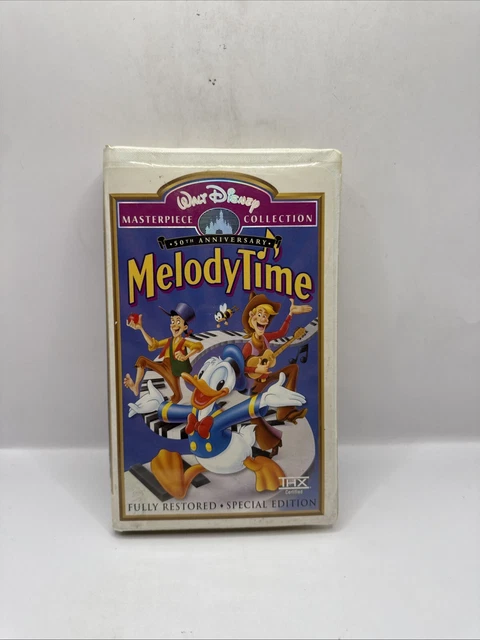 WALT DISNEY 50TH Anniversary MELODY TIME (VHS) Masterpiece Collection $15.31 - PicClick CA