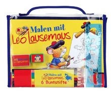 MALEN MIT LEO Lausemaus: Mal-Set mit Malvorlagen, Bun... | Livre | état ...