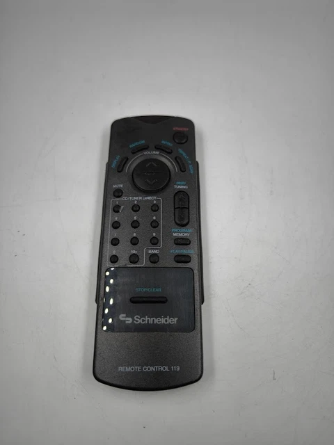 SCHNEIDER REMOTE CONTROL 119 - Used, Fully Functional £15.77 - PicClick UK