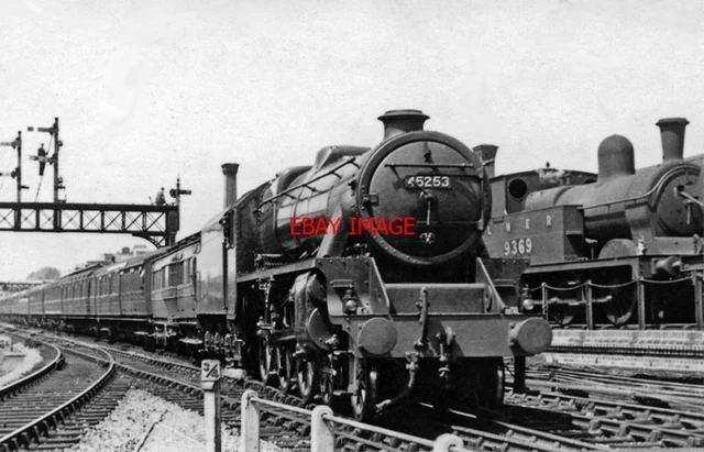 PHOTO LMS Stanier Class 5 4-6-0 No 45253 At Marylebone 1948 £2.00 ...