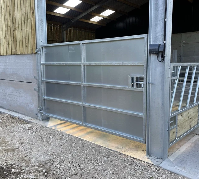 15FT X 5FT Sheeted Door Gate Galvanised Farm Stock £780.00 - PicClick UK