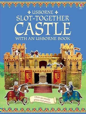 NEW USBORNE SLOT-TOGETHER Castle with An Usborne Book Kids Activity ...