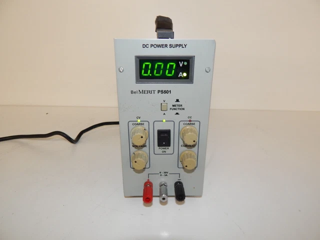 ^^ BEL MERIT PS501 DC Power Supply (SGJ20) $48.75 - PicClick
